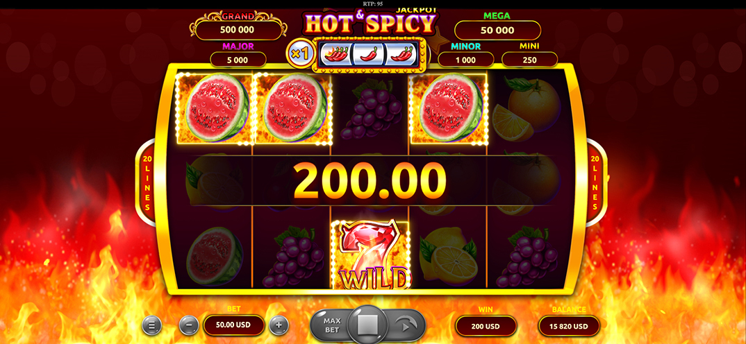 Onlyplay - Hot And Spicy Jackpot